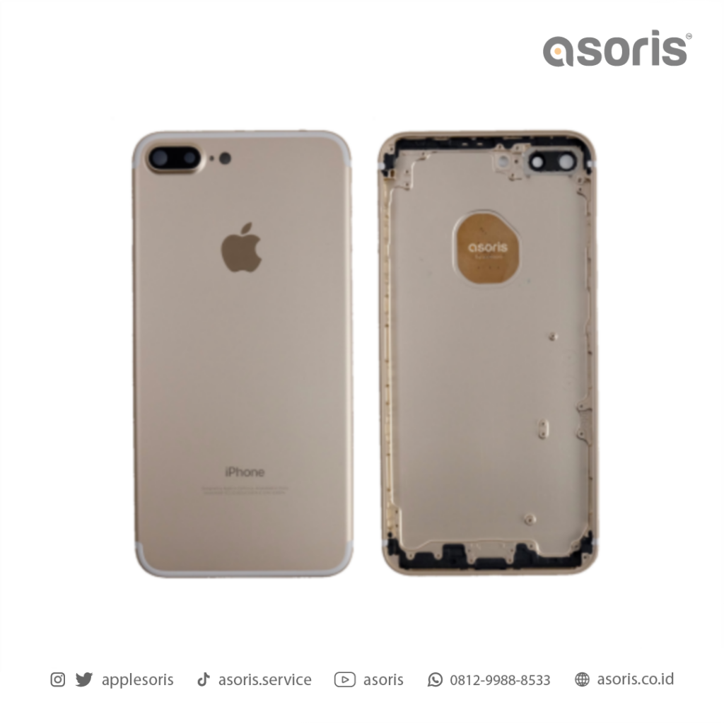 iPhone 7 Plus Housing Without Flexible Gold | ASORIS Cart