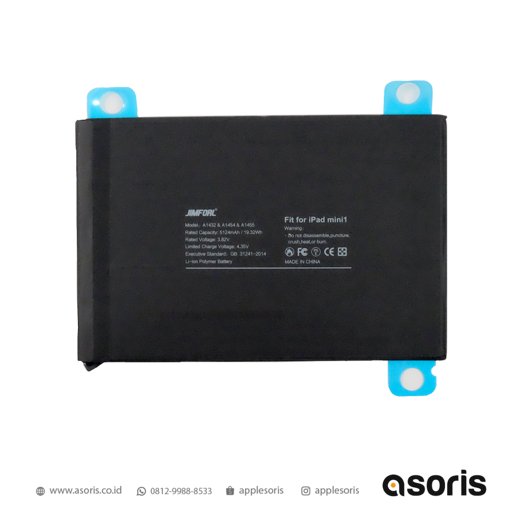 iPad mini 1 Battery | ASORIS Store - Jasa Service iPhone, iPad, Macbook ...